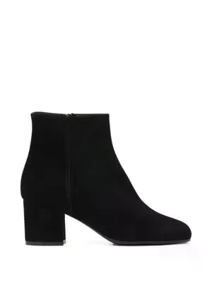 VIA ROMA 15 Suede-finish Ankle Boots