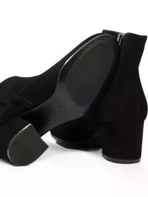 VIA ROMA 15 Suede-finish Ankle Boots