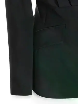 Max Mara Single-breasted Compact Cady Jacket Midnightblue