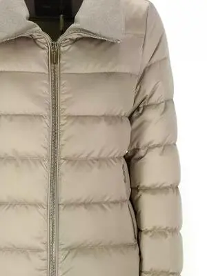 MOORER Quilted High-neck Jacket