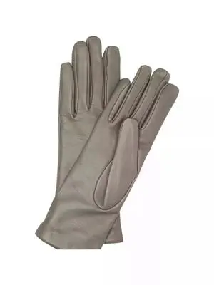RESTELLI Leather Gloves - Grey