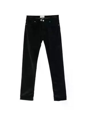 Jacob Cohen Black Wash Bottoms For Men