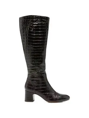 Chie Mihara Nishawa Leather Boots - Brown