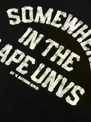 AAPE BY *A BATHING APE Moonface Graphic-print T-shirt