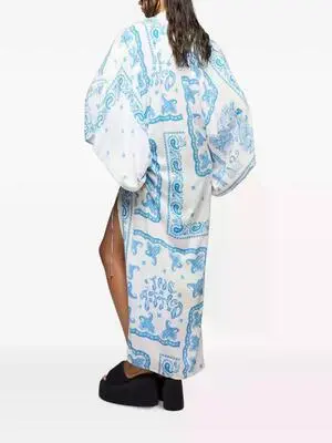 Attico Light-blue And Maxi Dress