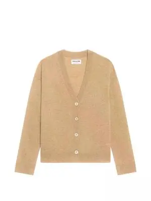 Zadig&Voltaire Mirkaz Cashmere Cardigan - Neutrals