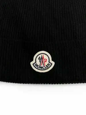 Moncler Archivio Logo-patch Beanie Hat