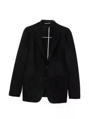 Canali Single-breasted Blazer - Black