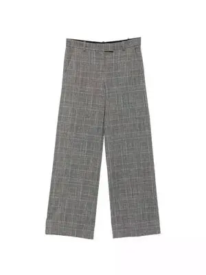 CIRCOLO 1901 Prince Of Wales Check Trousers - Grey