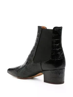 Chie Mihara Coronel Croc-effect Ankle Boots