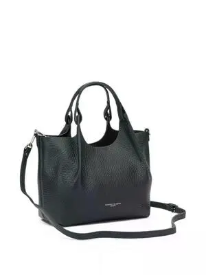 GIANNI CHIARINI Medium Dua Grained Leather Tote Bag