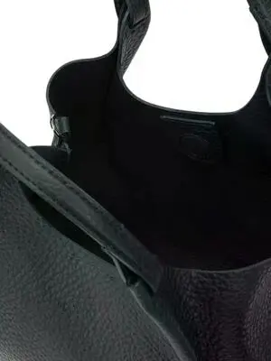 GIANNI CHIARINI Medium Dua Grained Leather Tote Bag