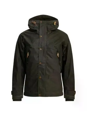 CECCARELLI Hooded Cotton Coat - Brown