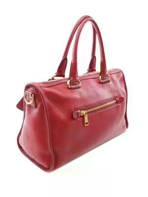 Prada 2013-2026 Vitello Daino Zip Top Satchel