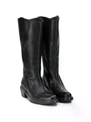 Moma Dallas Knee-high Boots - Black