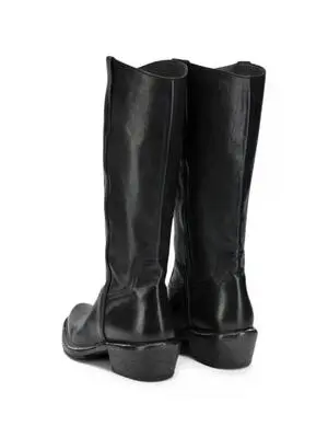 Moma Dallas Knee-high Boots - Black