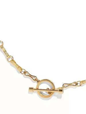 AZLEE Large Motif Double-link Necklace