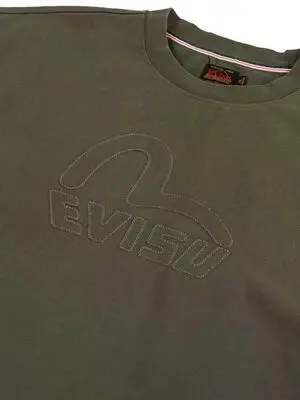 EVISU Seagull Tonal-appliqué T-shirt