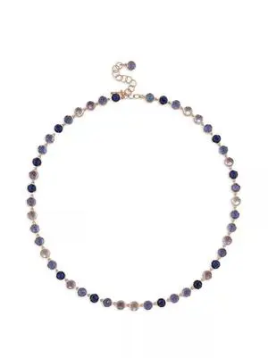 Irene Neuwirth Classic Lapis And Tanzanite Link Necklace