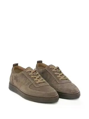 HENDERSON BARACCO Suede Panelled Sneakers