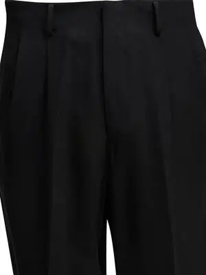 A.PRESSE Pleated Turned-up Trousers