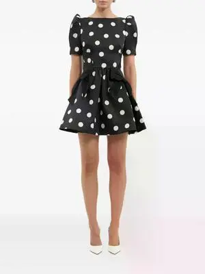 Rebecca Vallance Bacio Short-sleeve Mini Dress