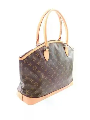 LOUIS VUITTON Monogram Lockit Horizontal Handbag