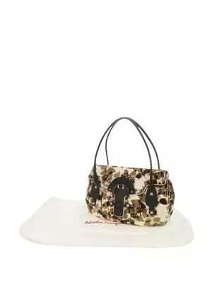 FERRAGAMO 2000-2010 Pony Haird Shoulder Bag