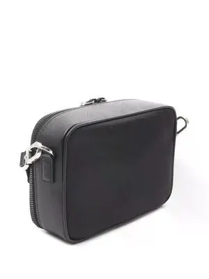 Prada 2013-2026 Medium Saffiano Trimmed Re Nylon Brique Satchel