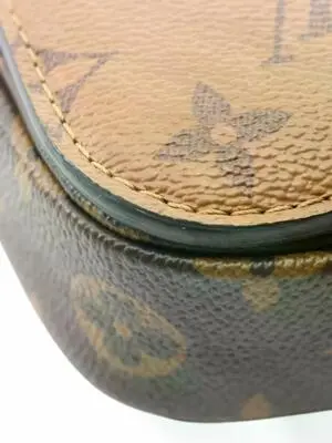 LOUIS VUITTON 2021-2026 Monogram Reverse Pochette Metis Satchel - Brown