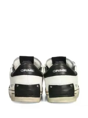 CRIME LONDON Distressed 2.0 Leather Sneakers