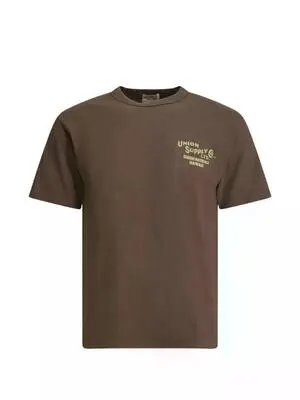 SUN SURF Logo-print Cotton T-shirt