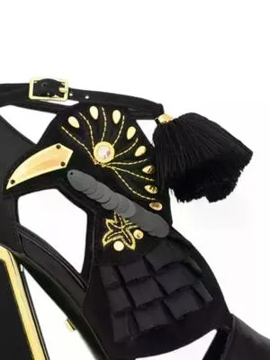 KAT MACONIE Aya Bird-embellished Sandals