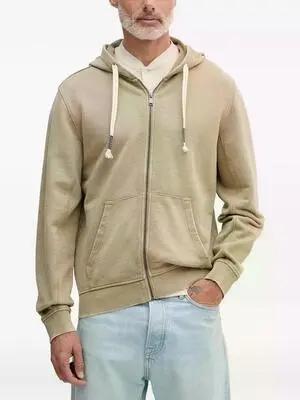 Guess Imapct Zip-up Drawstring Hoodie - Neutrals
