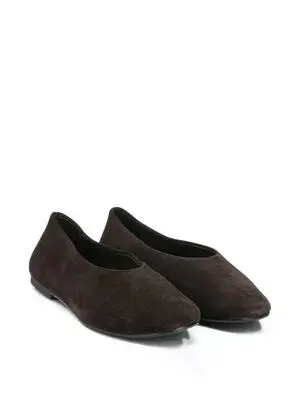 STRATEGIA SHOES Suede Ballet Flats