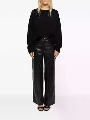Zadig&Voltaire Perya Leather Trousers