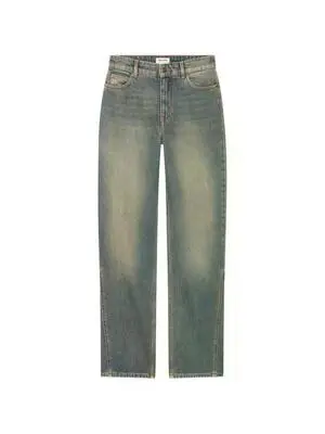 Zadig&Voltaire Cotton High Waist Regular Fit Jeans