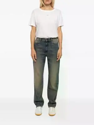 Zadig&Voltaire Cotton High Waist Regular Fit Jeans