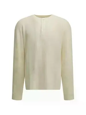 A.PRESSE Waffle-knit T-shirt - White