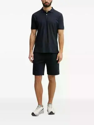 Guess Jacquard-logo Polo Shirt