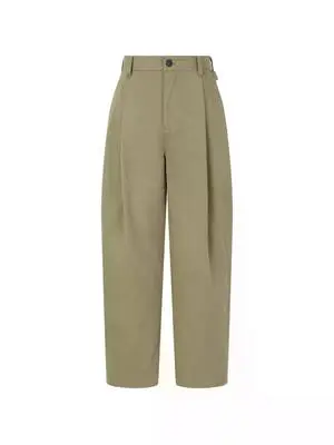 STUDIO TOMBOY Pintuck Pleated Trousers - Neutrals