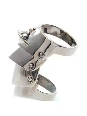 VIVIENNE WESTWOOD Sterling Armour Ring