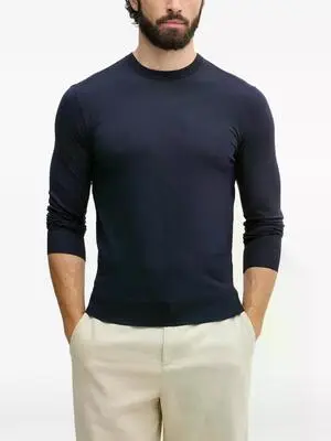Guess Sweater In Viscose-blend - Blue
