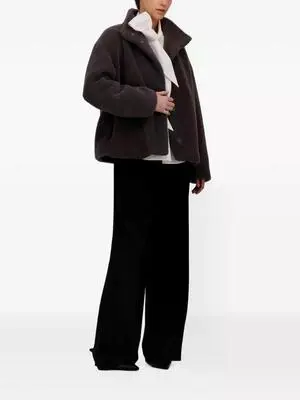 Herno Teddy-effect Faux-fur Jacket