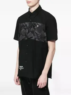 AAPE BY *A BATHING APE Camo-panel Shirt