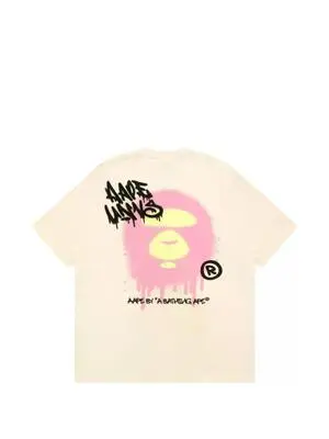 AAPE BY *A BATHING APE Aapeunvs Moonface Graphic-print T-shirt