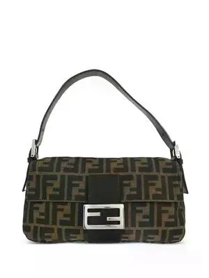 Fendi 2000 Baguette Zucca Shoulder Bag