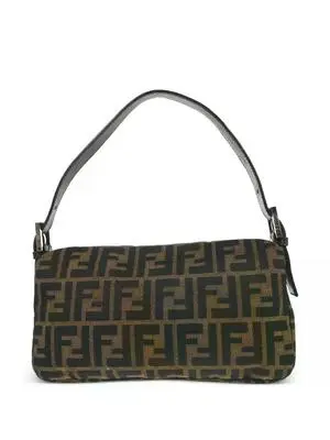 Fendi 2000 Baguette Zucca Shoulder Bag