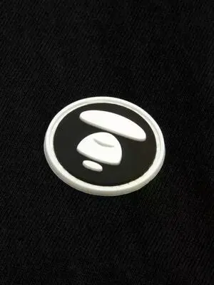 AAPE BY *A BATHING APE Aapenow Moonface Logo-patch T-shirt