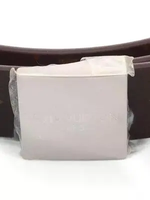 LOUIS VUITTON 2001 Monogram Carré Belt